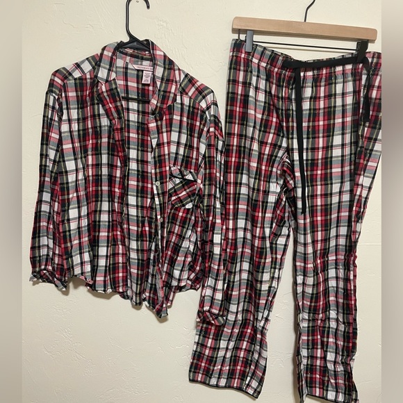 Victoria's Secret | Intimates & Sleepwear | Plaid Victorias Secret Pj ...